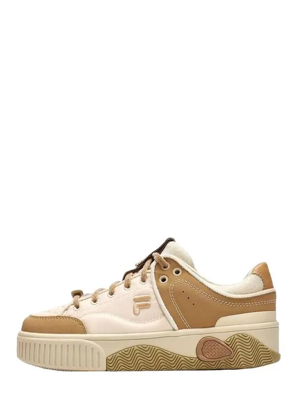 FILA FUSION Stack Skate Shoes - Beige/brown