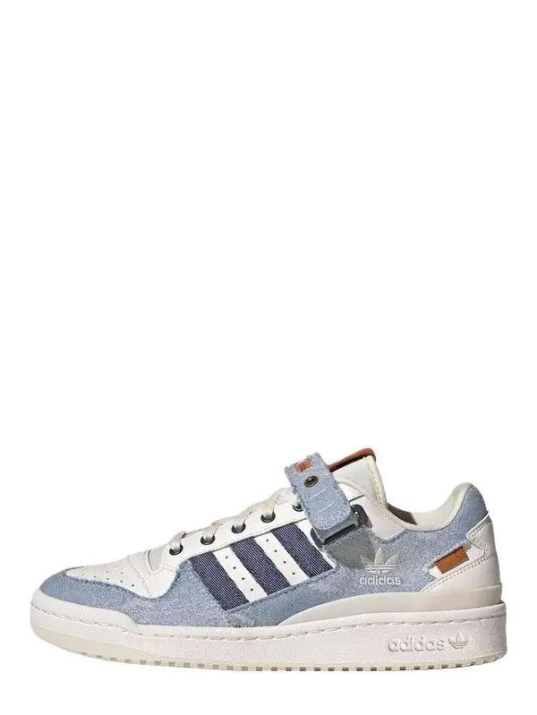 Adidas Originals Forum Low Sneakers - White/blue