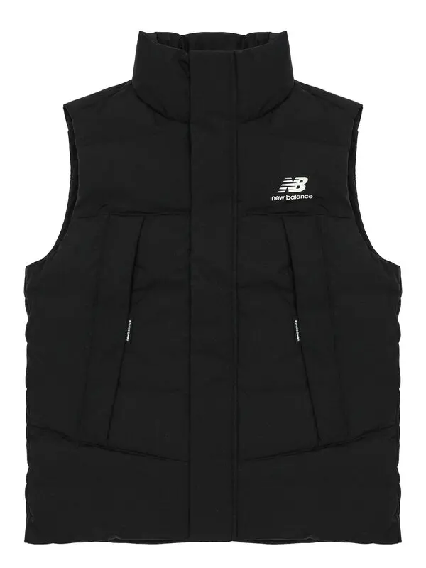 NEW BALANCE Puffer Vest - Blue/white