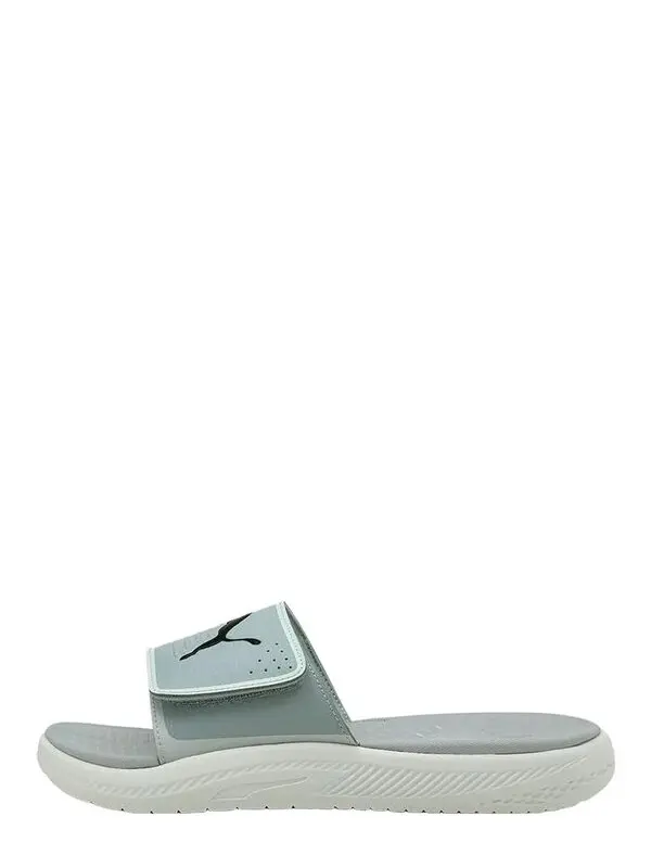 PUMA Softride Slide Sandals - Grey