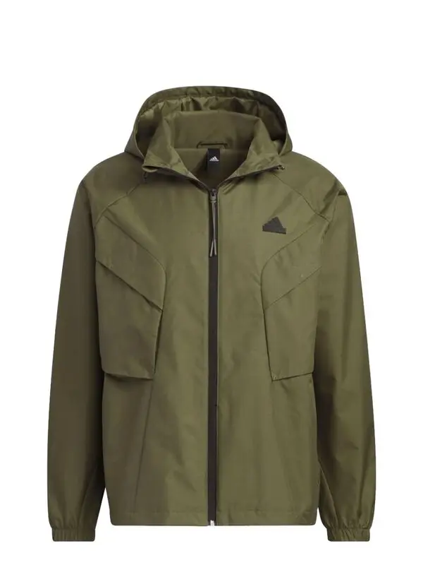 Adidas Tech Utility Woven Jacket - Green