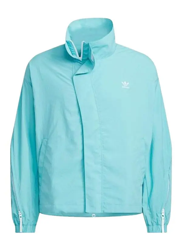 Adidas Originals X Ordinary People Light Woven Jacket - Mint Blue