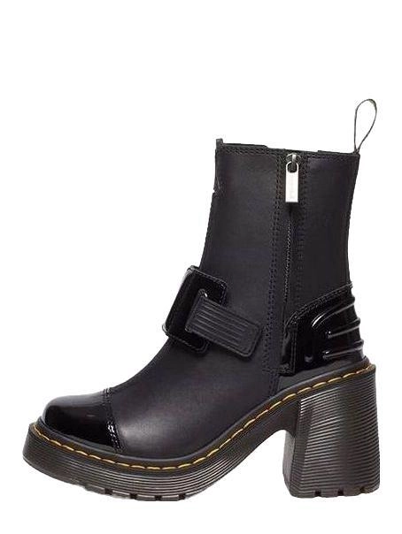 Dr. Martens Gaya Heeled Chelsea Boots - Black
