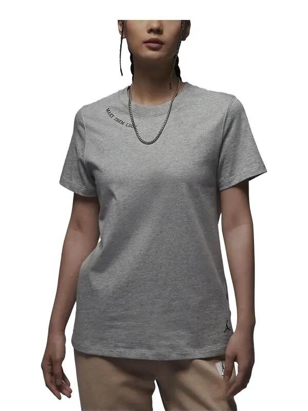 JORDAN Make Them Look" T-shirt - Grey
