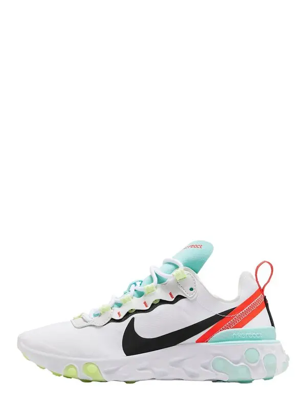 Nike React Element 55 Sneakers - Creamwhite/red