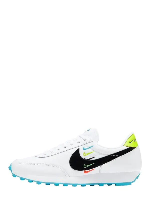 Nike Daybreak Se Low Top Sneakers - White/black/blue Fury