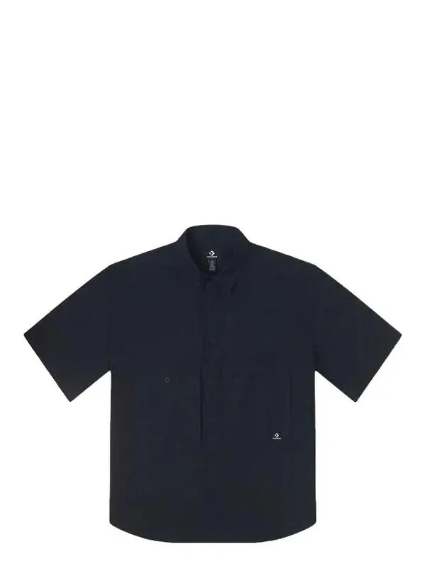 CONVERSE Wordmark Utility Shirt Asia Sizing - Black