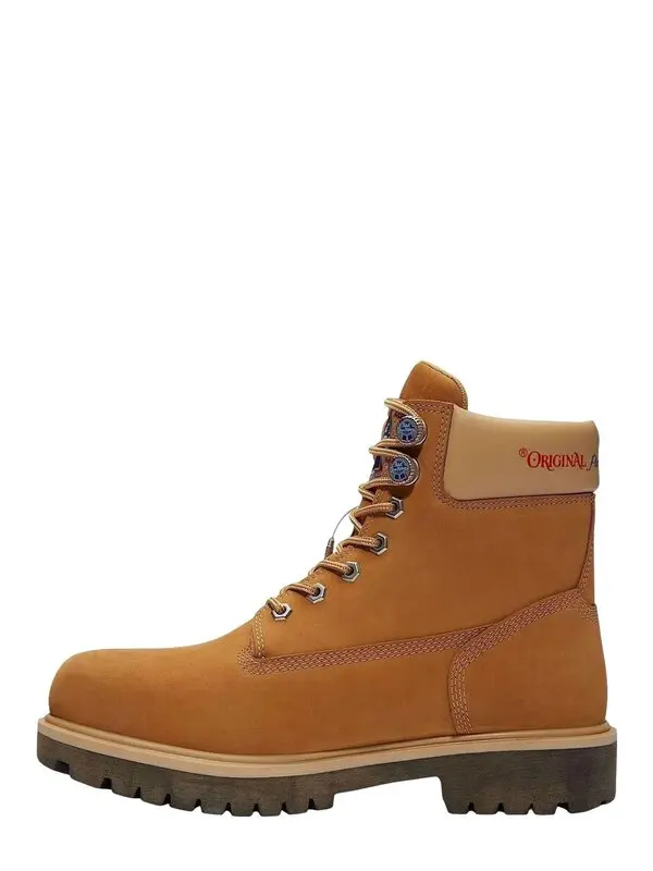 Timberland X Pabst Blue Ribbon 6 Inch Soft Toe Work Boot - Wheat