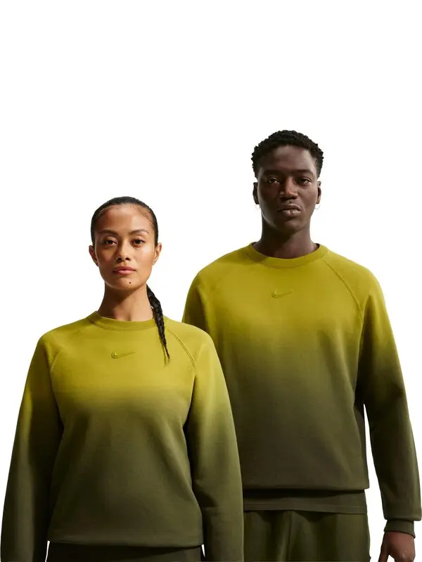 Nike Nocta Fleece Cs Crew 'moss Medium Olive - Moss/medium Olive