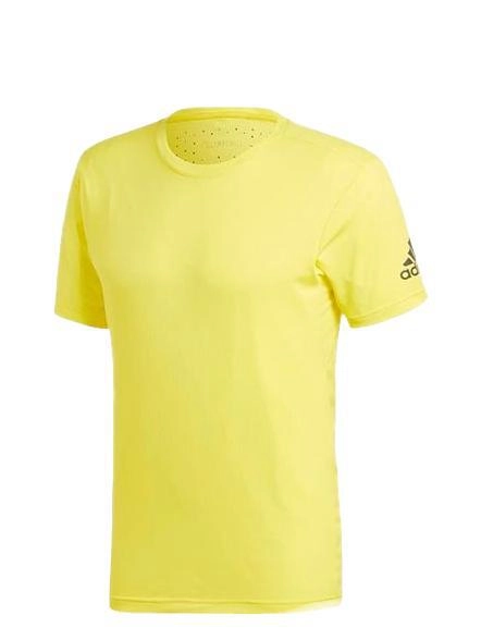 Adidas Training Sports Round Neck Short Sleeve - Yellow