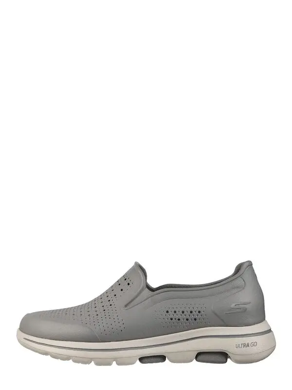 Sketchers Go Walk 5 Slip-on Sneakers - Gray