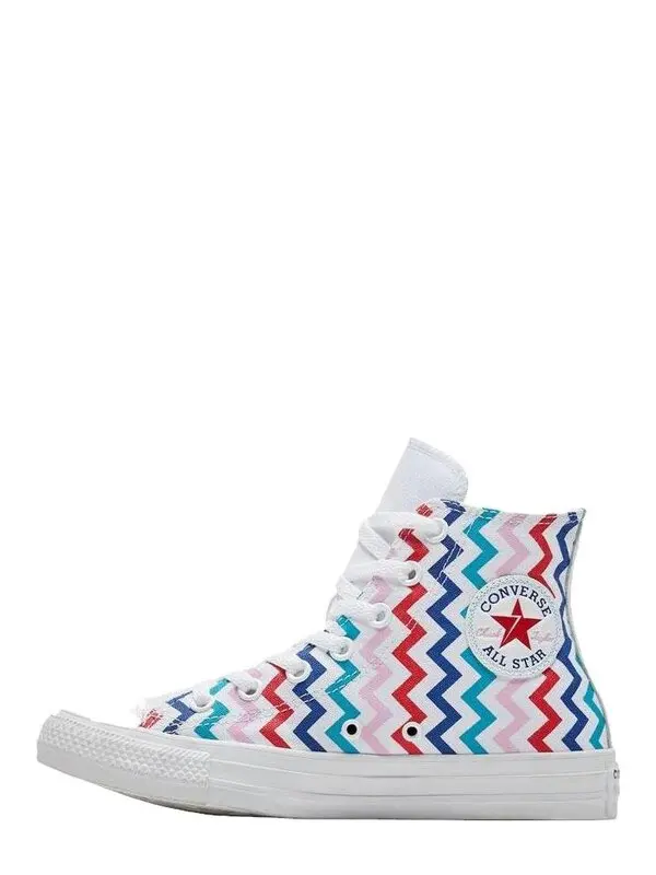 CONVERSE Chuck Taylor All Star High Top "zigzag - White