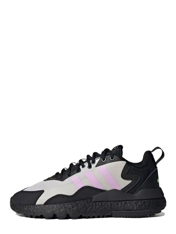 Adidas Originals Nite Jogger Winterized Sneakers - Black/white/pink