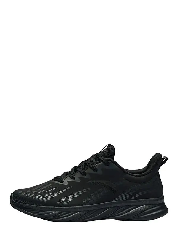 ANTA Running Series Lace-up Sneakers - Black