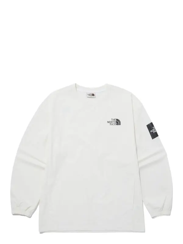 The North Face Label Long Sleeve T-shirt - White