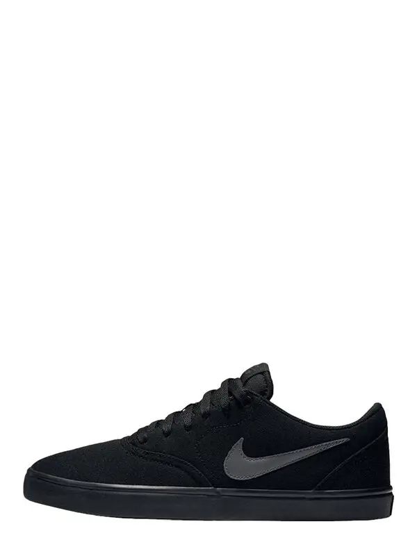 Nike Check Solarsoft Canvas Sb Sneakers - Black/anthracite