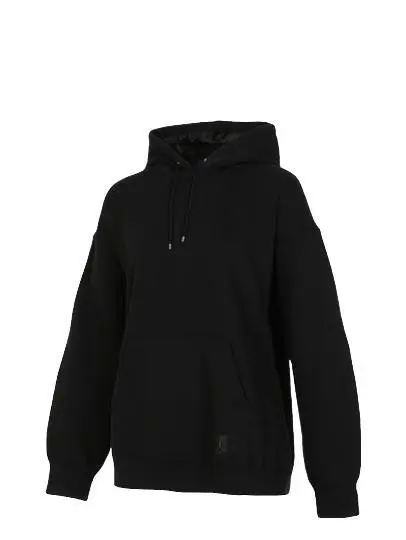 JORDAN Air Flight Fleece Pullover Hoodie - Black