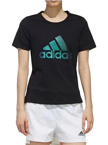 Adidas Alphabet Logo Short Sleeve T-shirt - Black