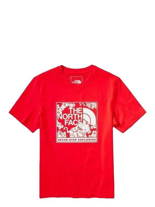The North Face Box Celebration T-shirt - Red