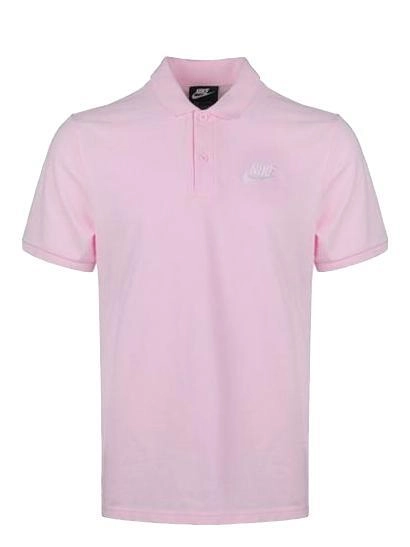 Nike Casual Short Sleeve Polo Pink Polo Shirt - Light Pink
