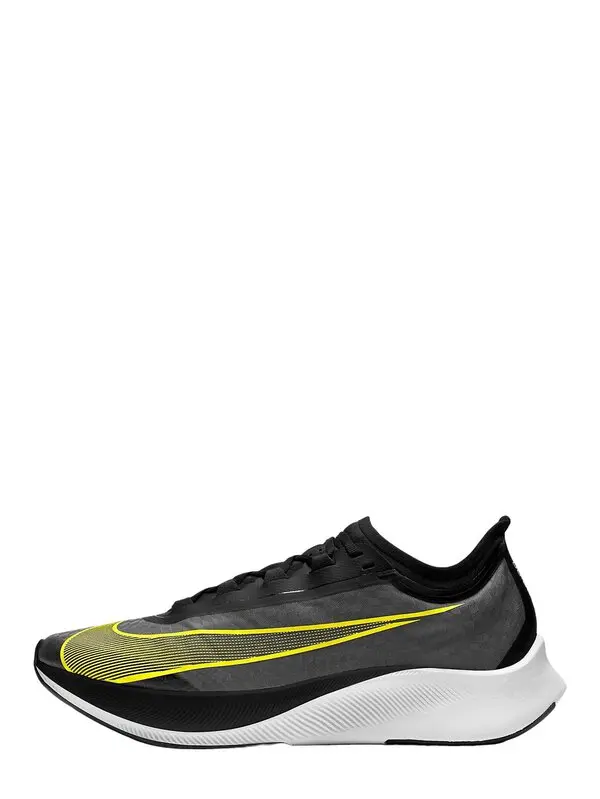 Nike Zoom Fly 3 Low Top Sneakers - Black/yellow