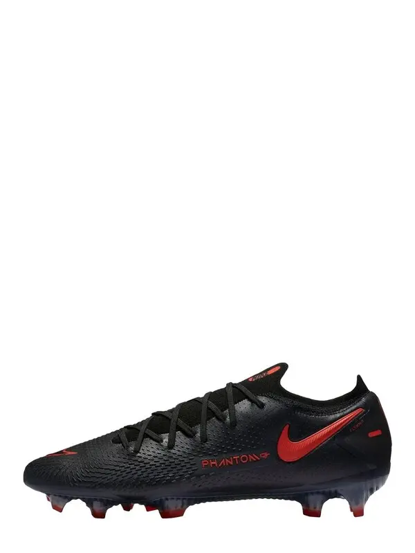 Nike Phantom Gt Elite Fg Athletic Cleats - Black/red