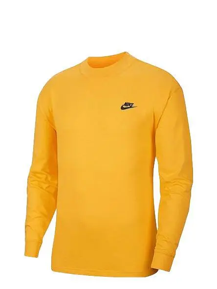 Nike Long Sleeve Casual T-shirt - Goldyellow
