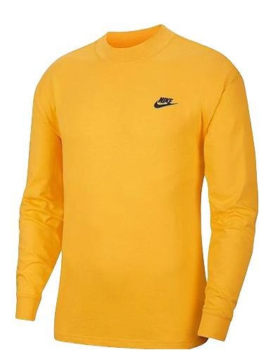 Nike Long Sleeve Casual T-shirt - Goldyellow