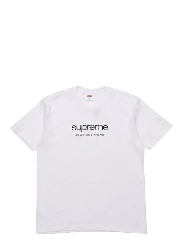 Supreme Ss20 Classic Logo Short Sleeve - White