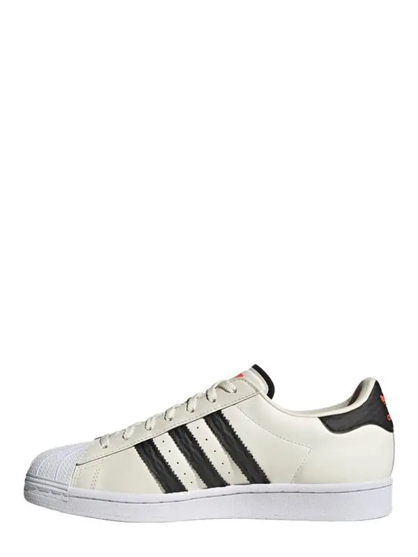 Adidas Originals Superstar Sneakers - White/black/orange