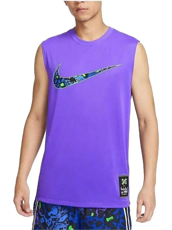 Nike Dri-fit Basketball Tank - Purple