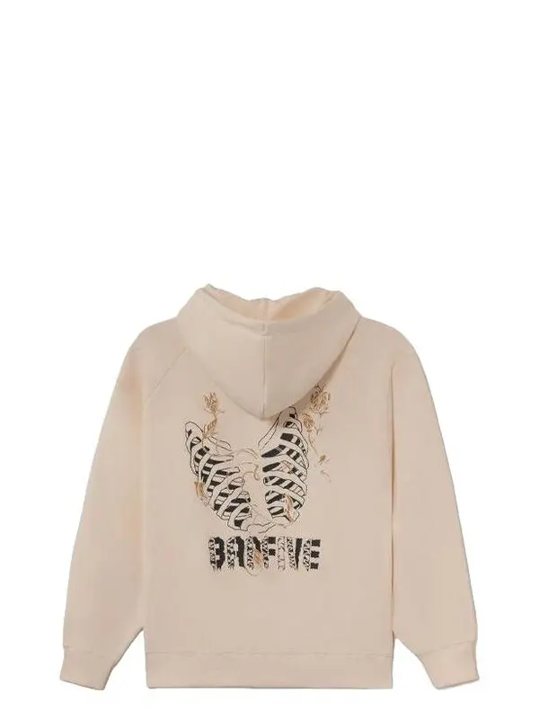 LI-NING Badfive Graphic Hoodie - Beige