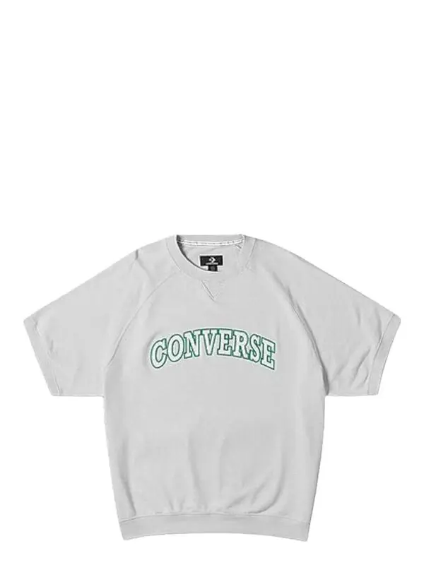 CONVERSE Retro Chuck Crew Fossilized T-shirt Asia Sizing - Grey