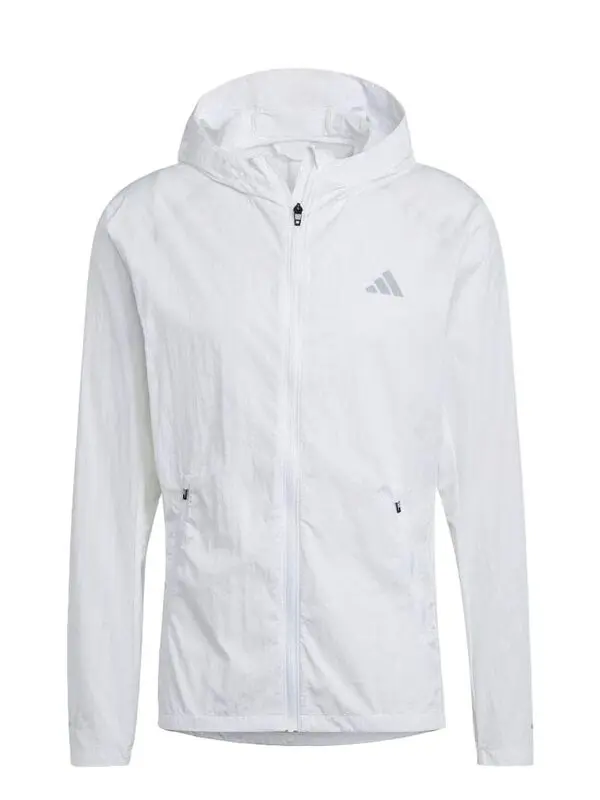 Adidas Marathon Running Jacket - White