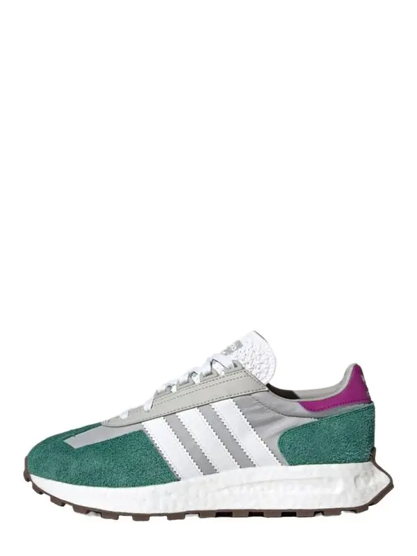 Adidas Retropy E5: Grey Collegiate Green - Grey/green/white
