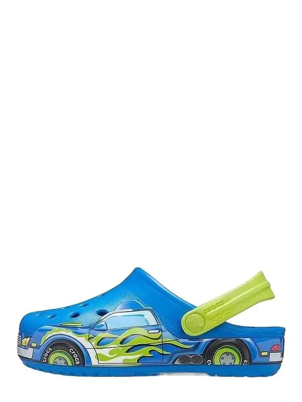 CROCS Sports Sandals With Graphic Print - Blue
