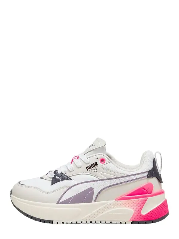 PUMA R78 Disrupt Sneakers - Feather Gray/pale Plum/sunset Glow