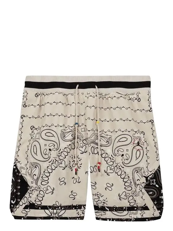 JORDAN X Travis Scott Paisley Shorts 'orewood - Orewood/black/white