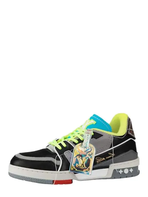 LOUIS VUITTON Trainer Low-top Sports Shoes - Blue/black