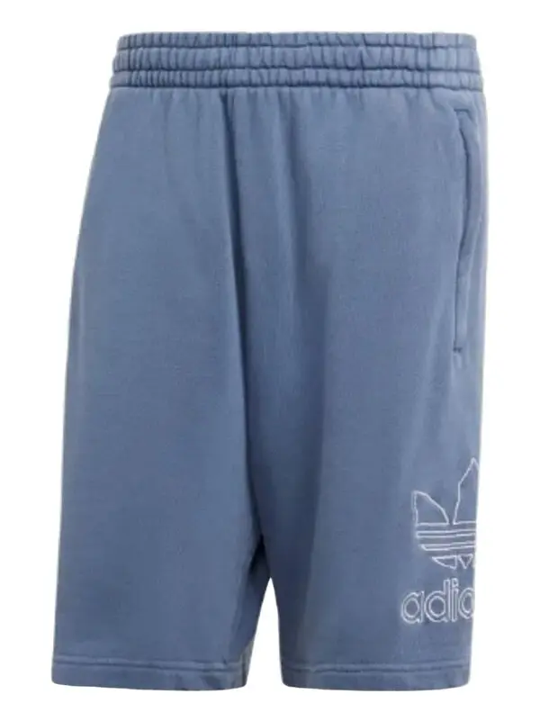 Adidas Adicolor Outline Trefoil Shorts - Blue