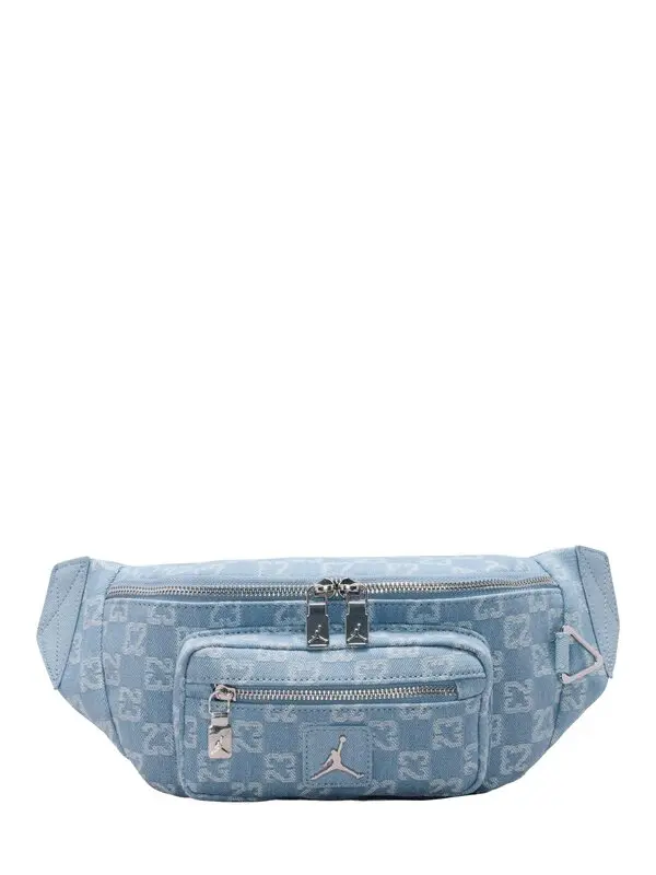 JORDAN Monogrammed Waist Bag - Blue