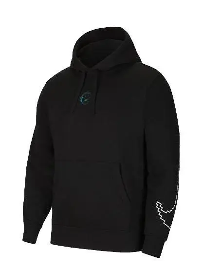 Nike Club Fleece Pullover Hoodie - Black
