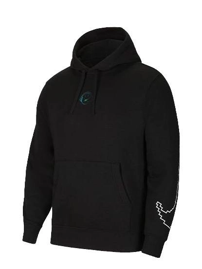 Nike Club Fleece Pullover Hoodie - Black