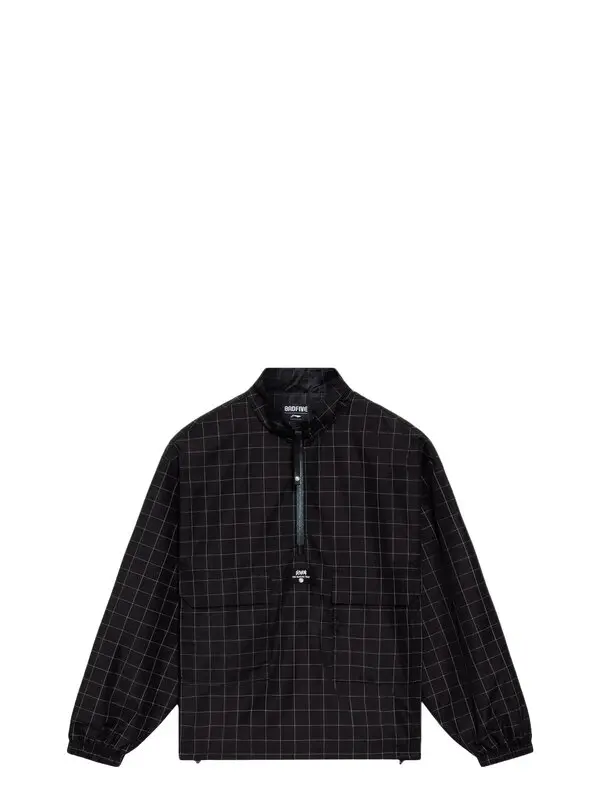 LI-NING Badfive Graphic Sports Half Zip Jacket - Black