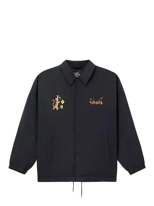 LI-NING X Disney Crossover Sports Cartoon Printing Jacket - Black/red