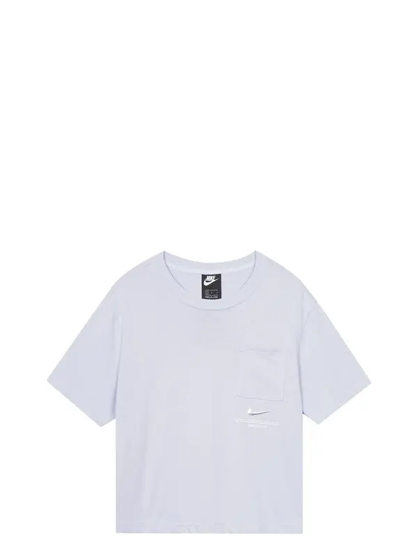 Nike Swoosh 3d Logo T-shirt - Purple