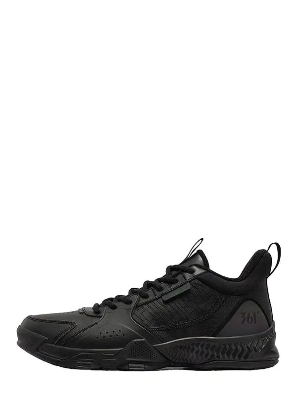 361 DEGREES Triple Basketball Training High Top Sneakers - Black