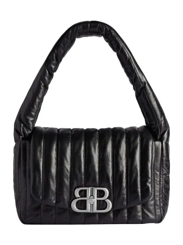 Balenciaga Monaco Small Sling Bag - Black
