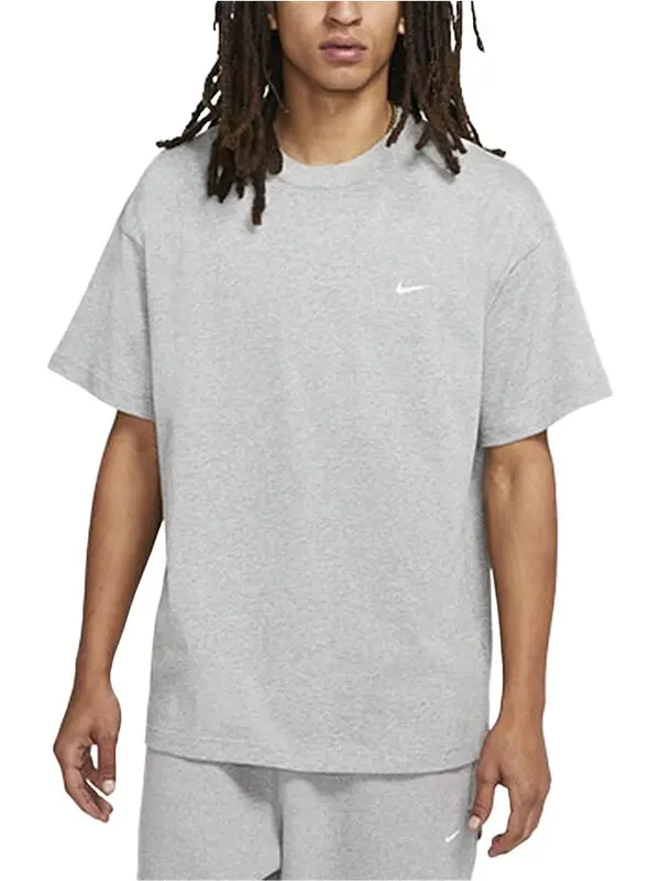 Nike Lab Solo Swoosh Basic Sports T-shirt - Dark Gray