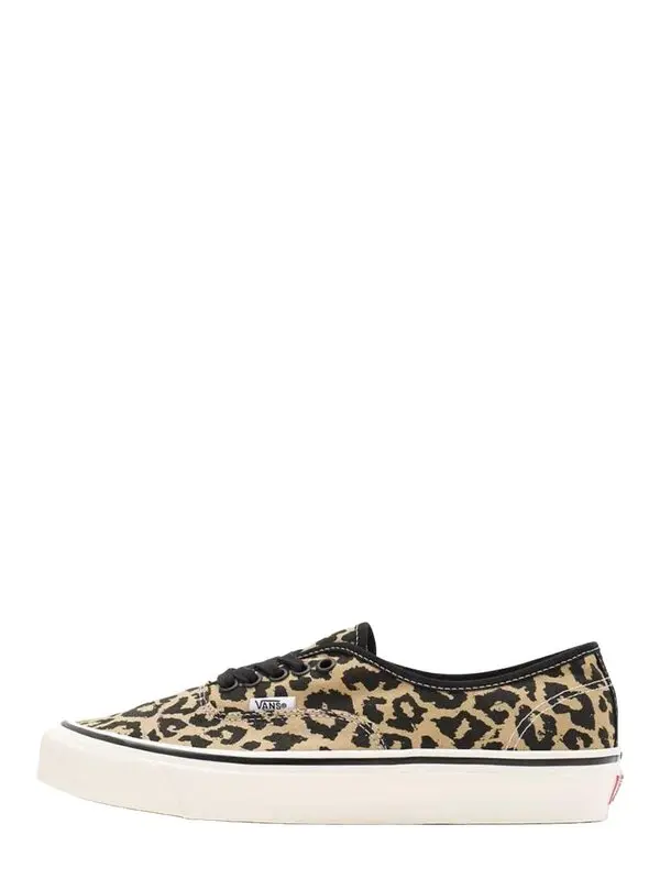 VANS Authentic 44 Dx Anaheim Factory Leopard Print Low Top Sneakers - Brownbrown